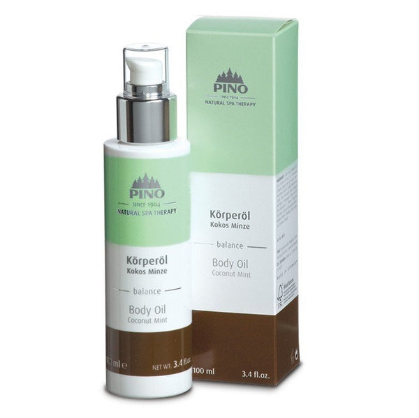 Body Oil Coconut Mint - 100ml / 3.4 fl. oz. - Pino Spa Wholesale